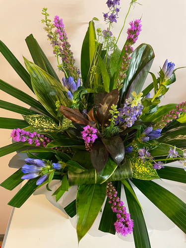 Modern Foliage Arrangement | Lune Valley Florist