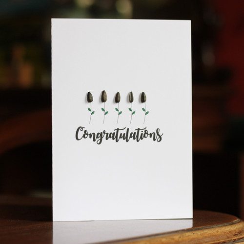 Congratulations Card- 'Grow Your Own'Sunflowers | Farmerpaul
