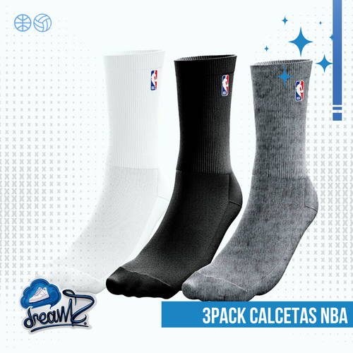 3pack Calcetas NBA | Dreamz
