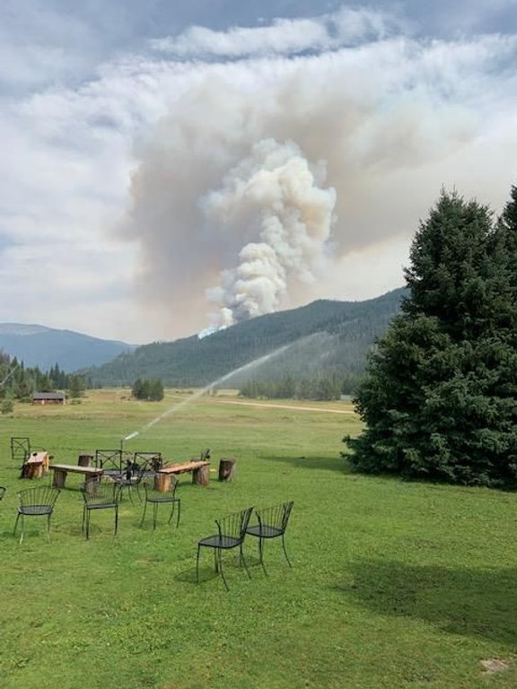 The Boundary Fire is now burning until it snows...