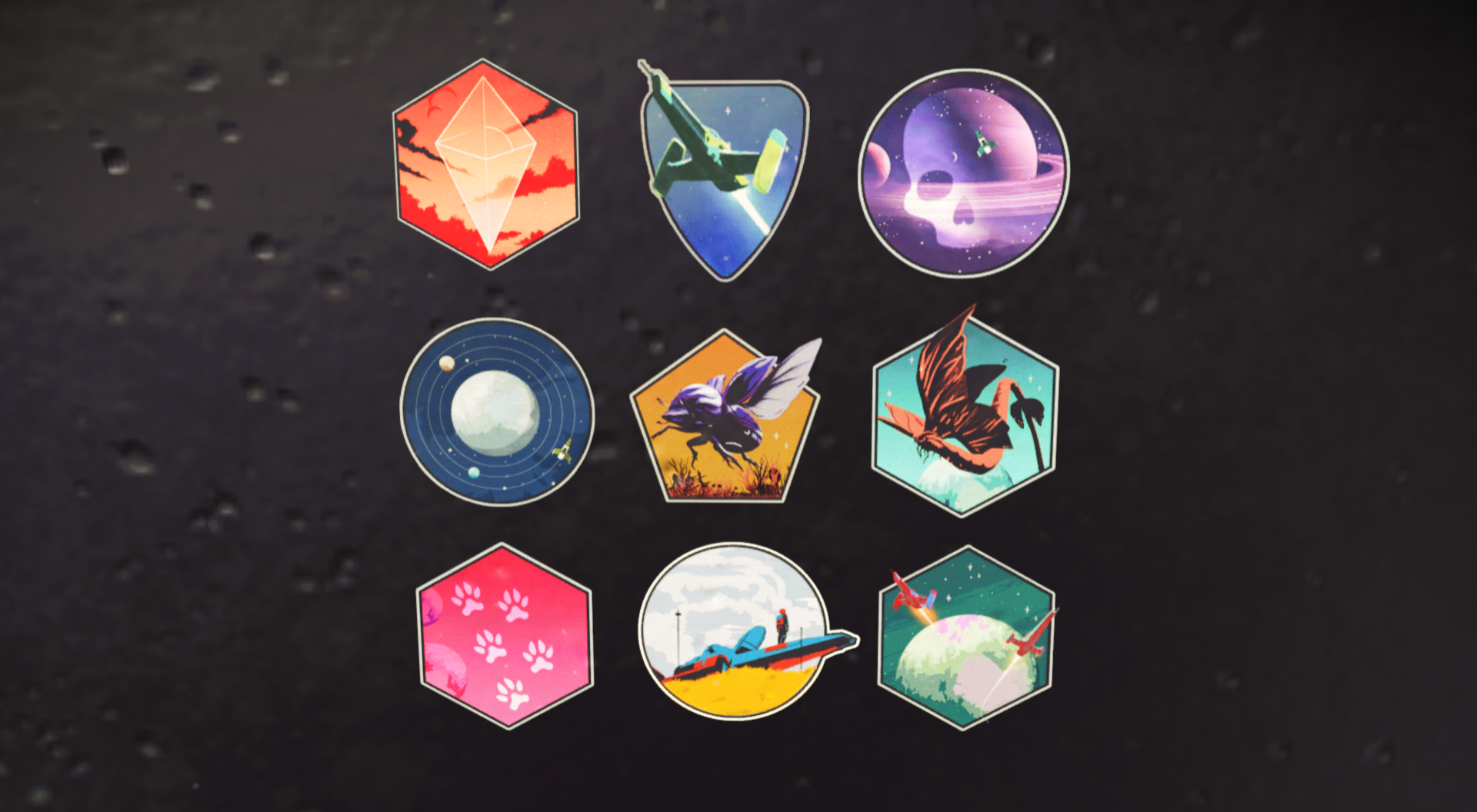 Blue Flight Decal | No Man's Sky Resources