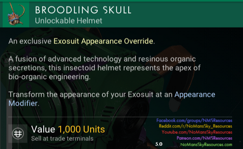 Broodling Skull | No Man's Sky Resources