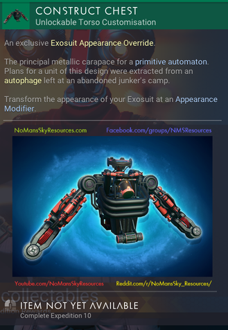 Construct Chest | No Man's Sky Resources