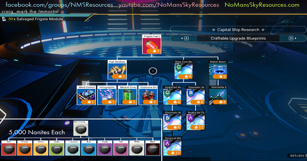 Freighter Blueprints | No Man's Sky Resources