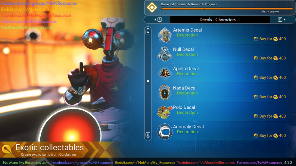 Exosuit Backpack | No Man's Sky Resources