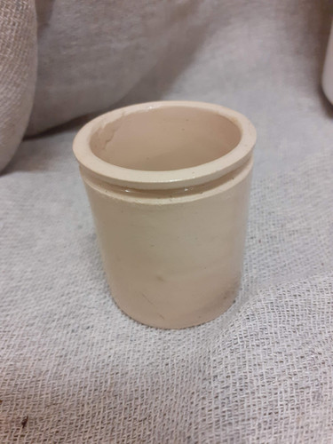 Victorian stoneware paste pot | Sarah's Attic