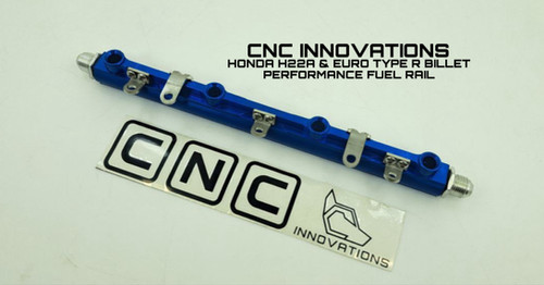 HONDA H22A & EURO TYPE R BILLET PERFORMANCE FUEL RAIL | CNC INNOVATIONS