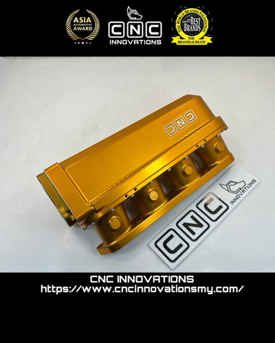 TOYOTA 1ZZ 1ZZ-FE BILLET SIDEFEED INTAKE MANIFOLD | CNC INNOVATIONS