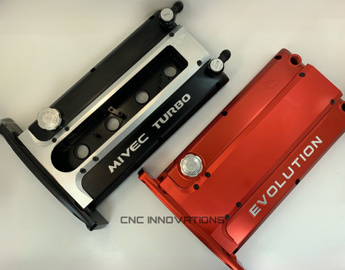MITSUBISHI 4G63 MIVEC TURBO EVO 9 BILLET VALVE COVER | CNC INNOVATIONS