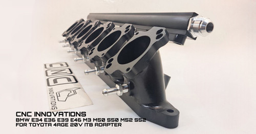 BMW E34 E36 E39 E46 M3 M50 S50 M52 S52 FOR TOYOTA 4AGE 20V ITB ADAPTER ...