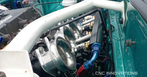 Billet ITB STACK TRUMPET AIR _ 50mm long Toyota 4AGE 20V BlackTop ...