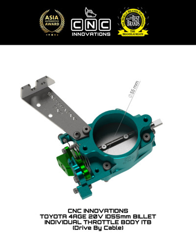 TOYOTA 4AGE 20V ID55mm BILLET INDIVIDUAL THROTTLE BODY ITB (Drive By ...