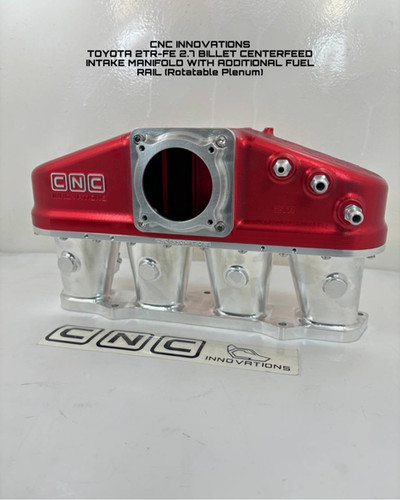 TOYOTA 2TR-FE 2.7 BILLET CENTERFEED INTAKE MANIFOLD WITH ADDITIONAL ...