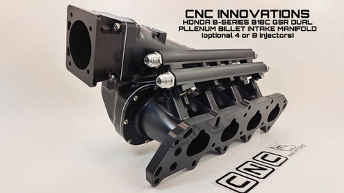 HONDA B-SERIES B16 B18 B20 B18C GSR DUAL PLENUM BILLET INTAKE | CNC ...