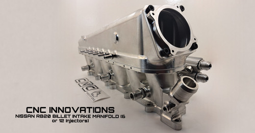 NISSAN RB20DET R32 2.0L BILLET INTAKE MANIFOLD (6 or 12 Injectors | CNC ...
