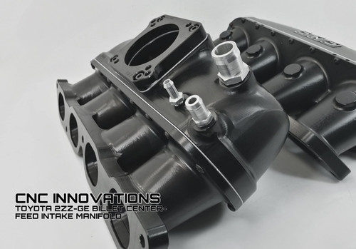 TOYOTA 2ZZ-GE BILLET CENTER-FEED INTAKE MANIFOLD | CNC INNOVATIONS