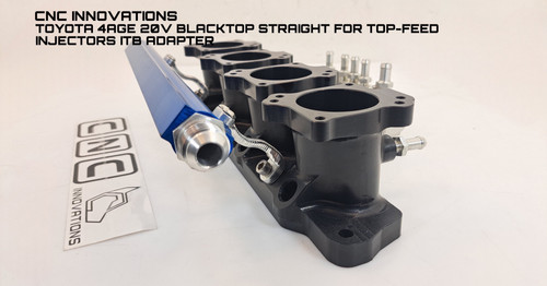 TOYOTA 4AGE 20V BLACKTOP STRAIGHT FOR TOP-FEED INJECTORS ITB ADAPTER ...