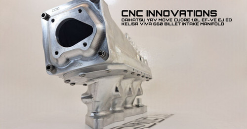 DAIHATSU YRV MOVE CUORE 1.0L EF-VE EJ ED KELISA VIVA 660 BILLET INTAKE ...