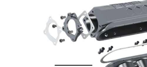 MITDUBISHI ID70MM TO 1NZ-FE throttle body FLANGE ADAPTER | CNC INNOVATIONS
