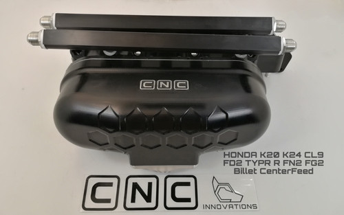 HONDA K20 K24 CL9 FD2 TYPR R FN2 FG2 CENTER-FEED BILLET INTAKE MANIFOLD ...