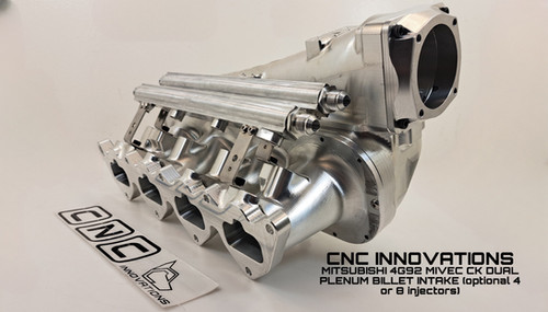 MITSUBISHI 4G92 MIVEC CK DUAL PLENUM BILLET INTAKE (optional 4 or 8 ...