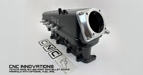 TOYOTA 4AGE 16V BIG PORT RWD BILLET INTAKE MANIFOLD WITH OPTIONAL FUEL ...