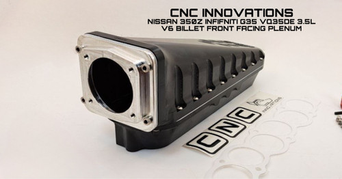 NISSAN 350Z INFIFNITI G35 VQ35DE 3.5L V6 BILLET FRONT FACING PLENUM ...