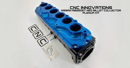 NISSAN RB25DET NEO BILLET COLLECTOR INTAKE MANIFOLD PLENUM KIT | CNC ...