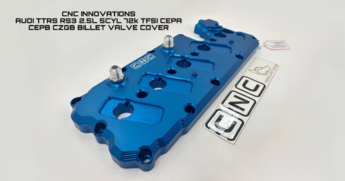 AUDI TTRS RS3 2.5L 5CYL 72k TFSI CEPA CEPB CZGB BILLET VALVE COVER ...
