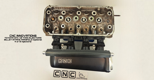 TOYOTA 3TC 1.8 TWIN INJECTORS BILLET INTAKE MANIFOLD (optional 4 or 8 ...