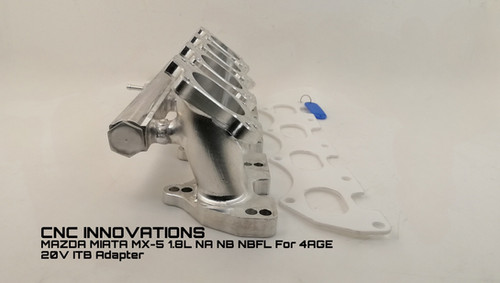 MAZDA MIATA MX-5 MX5 1.8L NA NB NBFL For 4AGE 20V ITB Adapter | CNC ...