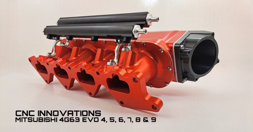 MITSUBISHI 4G63 EVO 4, 5, 6, 7, 8 & 9 BILLET MANIFOLD (optional 4 or 8 ...