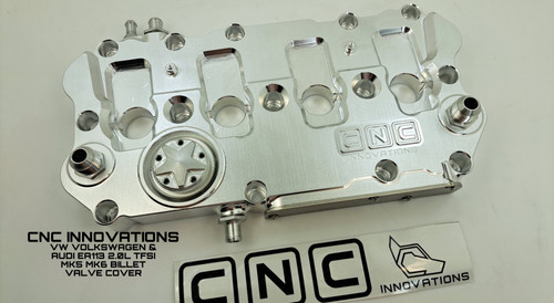 VW VOLKSWAGEN & AUDI EA113 2.0L TFSI MK5 MK6 BILLET VALVE COVER | CNC ...