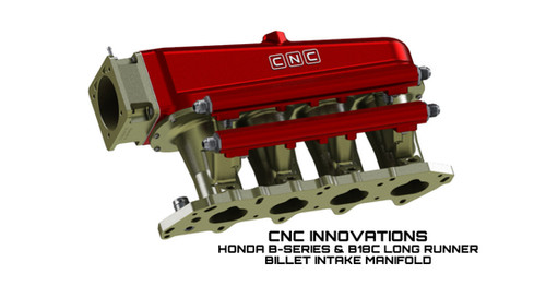 HONDA B-SERIES & B18C GSR LONG RUNNER BILLET INTAKE (optional 4 or 8 ...
