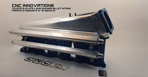 TOYOTA 2JZ 2JZ-GTE LONG RUNNER BILLET INTAKE MANIFOLD (optional 6 or 12 ...