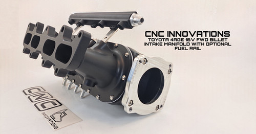TOYOTA 4AGE 16V BIG PORT FWD BILLET INTAKE MANIFOLD WITH OPTIONAL FUEL ...
