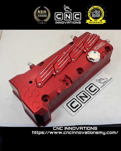 HONDA K-SERIES K20 K24 BILLET VALVE COVER | CNC INNOVATIONS
