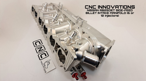 NISSAN RB25DET SIDE-FEED BILLET INTAKE MANIFOLD (6 or 12 injectors ...