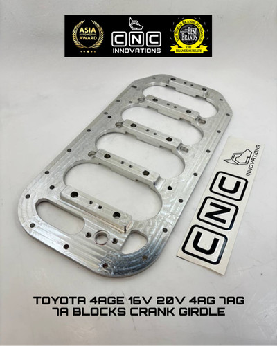 TOYOTA 4AGE 16V 20V 4AG 7AG 7A BLOCKS CRANK GIRDLE | CNC INNOVATIONS