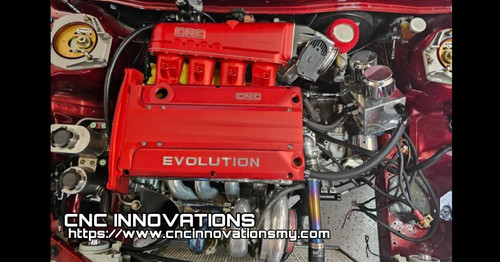Mitsubishi 4G63 EVO 4-8 SET (VALVE COVER & INTAKE MANIFOLD) | CNC ...