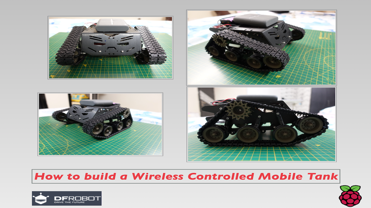 Wireless Controlled Mobile Tank | Delhi Technology Club | Delhi