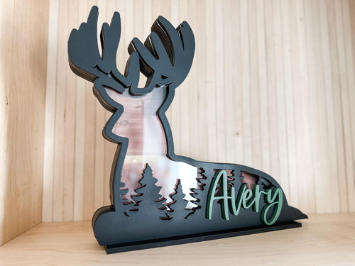 Buck Piggy Bank | Barley + Oak