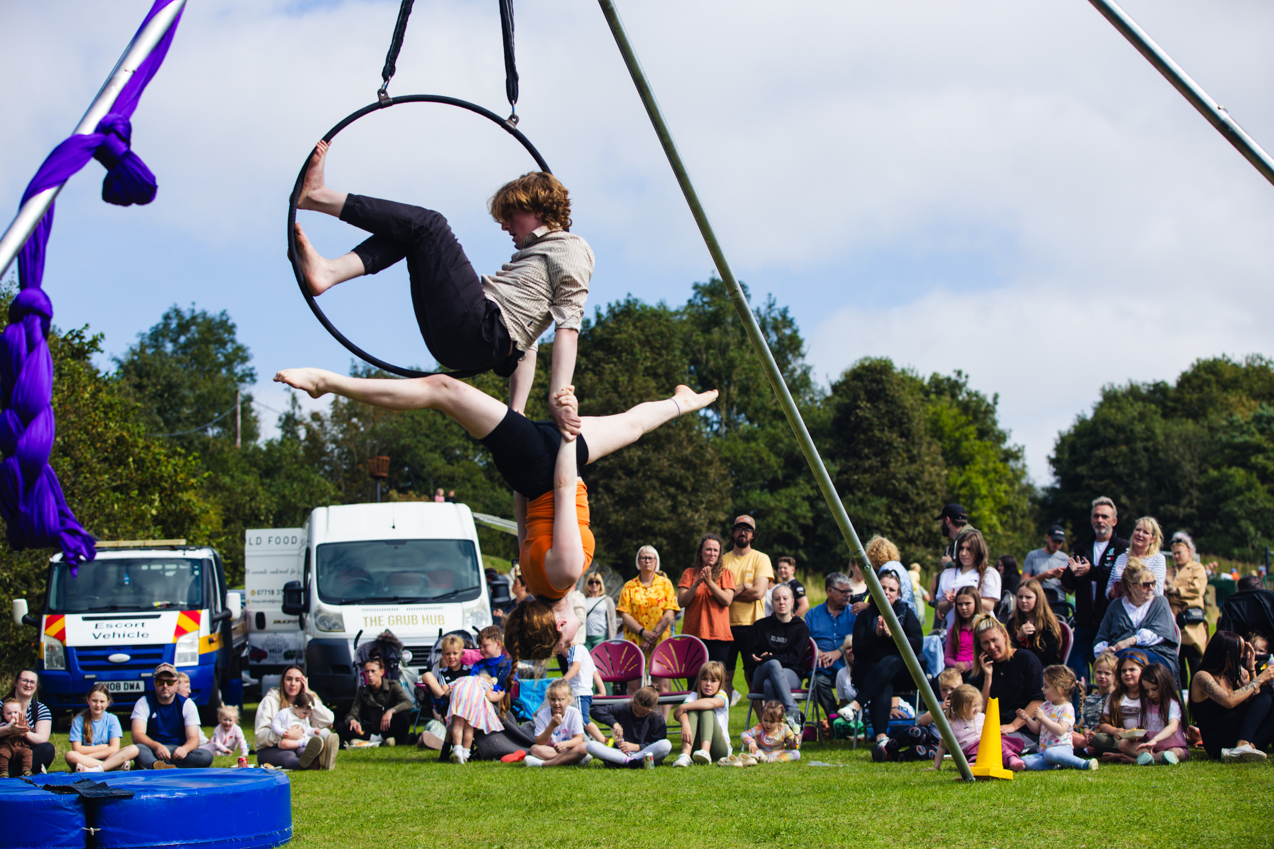 The Hill Top Youth Circus / Tow Law | Newcastle Circus Art