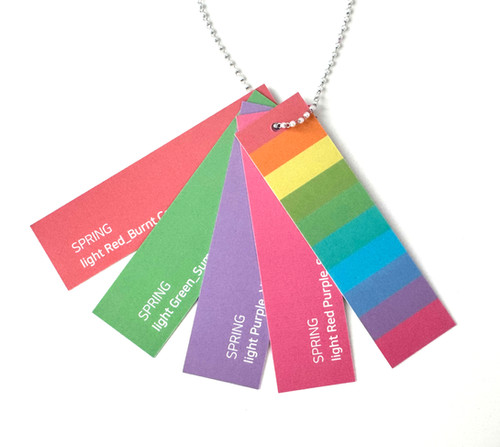 Colour Swatch Keyring: Best Season Edition | The PS Colour