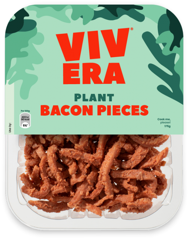 Review: Vivera® Plant Bacon Pieces | The Fussy Vegans