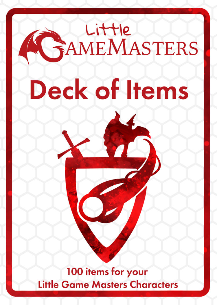 Little Game Masters Deck of Items | Art and Illustration