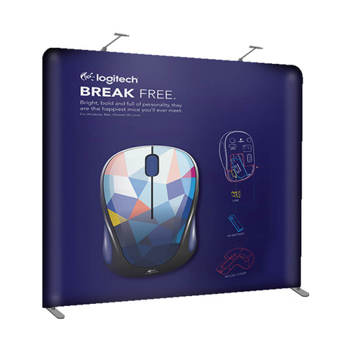 Fabric Tension Wall Straight Shape | GIGA PRINT