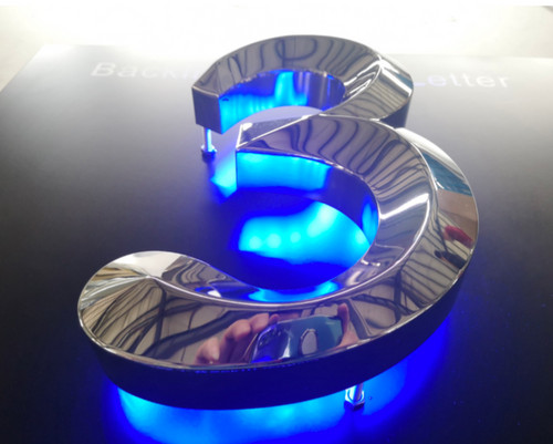 3D Backlit Fabricated Letters | GIGA PRINT