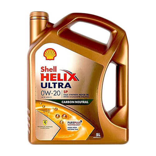 Shell Helix Ultra SP 0W-20 Tam Sentetik Motor Yağı (5L, 2x5L,4x5L Litre ...