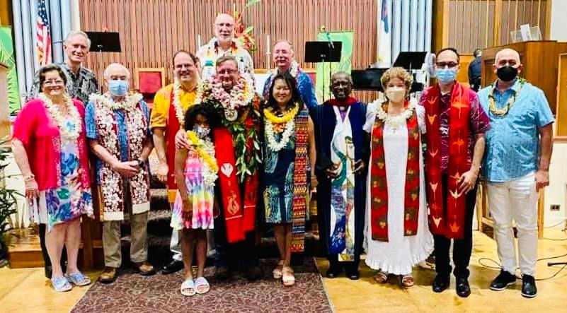 Jonathan Roach installed as Associate Conference Minister